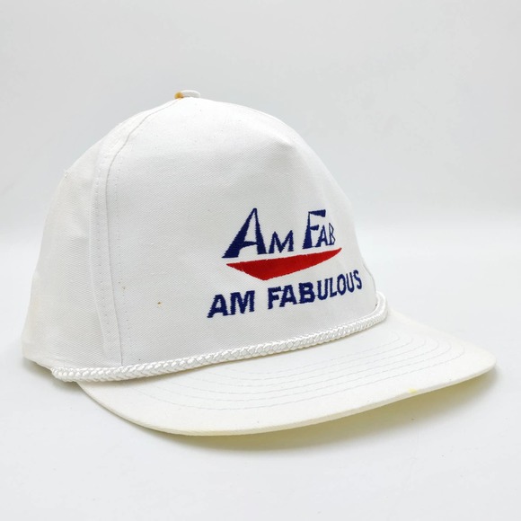 Am Fab | Accessories | Vintage Am Fab Snapback Trucker Hat 9s Cap ...